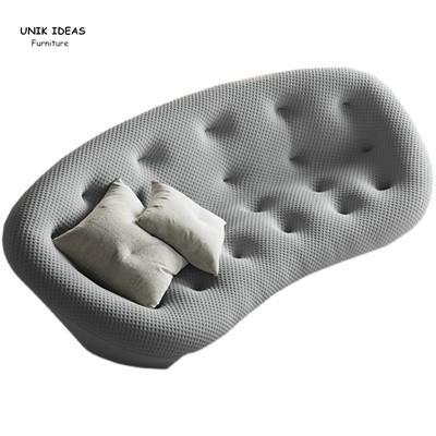 China Modern Moon Shape Fabric Sectional Sofa 3 Seat with Cuddler Customizable for sale