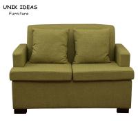 China 2 Seater Commercial Booth Seating Fabric Sofa 120x60x75CM for Restaurant Home for sale