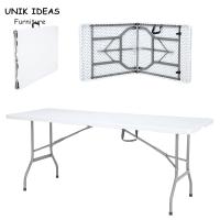 China 10 Ft Adjustable Height Banquette Table Restaurant Square Camp 6 X 2 for sale