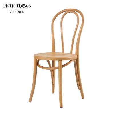 China Nordic Thonet Bentwood Dining Chair 41x44x91cm Ash Wood Rattan Seat for sale