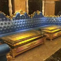 China FRP Frame Leather Club Sofa Lounge Bar Classic Corner Disco Long Booth Sofa Custom Size Color for sale