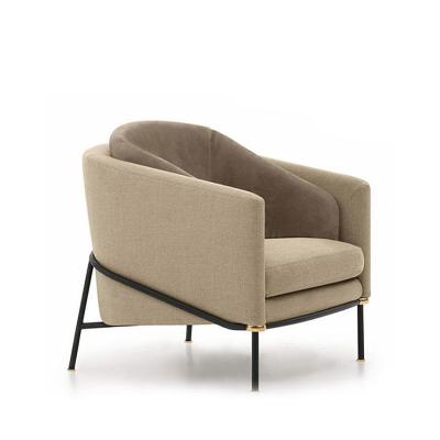 China Leisure Single Sofa Arm Chair Fabric Living Room Seater 800x860x750mm for sale
