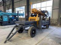 China Small Bore Hole Auger Portable Water Well Drilling Rig 260m Machine for sale