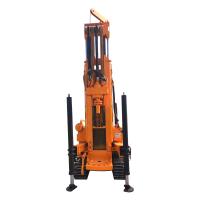 China 260A 300m Crawler Drilling Machine , Compact Drill Rig For Home Garden for sale