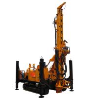 China 400m Crawler Mounted Drill Rig , Hydraulic Drilling Machine For Water Well for sale