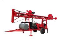 China Small Borehole GL-II Water Drilling Machine With Trailer Type 200m Depth for sale
