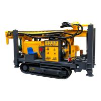 China Industrial Borehole Water Well Drill Rig Fully Hydraulic For 350m Drilling for sale