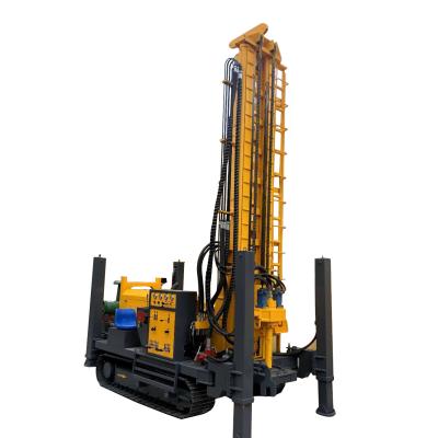China Crawler Gl350s Water Well Drill Rig 350m Depth 105-325mm Hole Diameter for sale