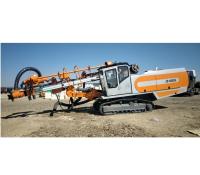 China Hydraulic Rock DTH Drilling Equipment With Air Compressor 35m Depth for sale