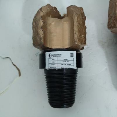 China 200mm Water Well Drill Bit , PDC Drag Bit 4 Bade Steel Body Material for sale