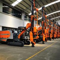 China Industrial Rock Drill Rig , Integrated Drilling Equipment With Air Compressor for sale