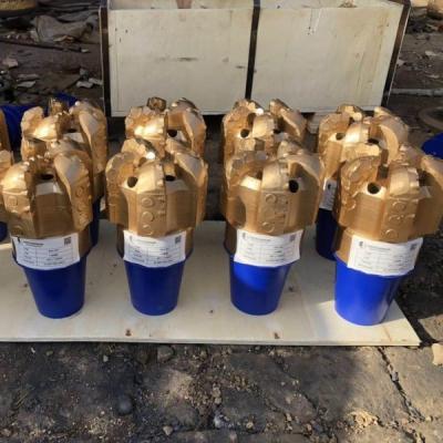 China 5 Blades Steel Polycrystalline Diamond Drill Bits For Water Well Drilling for sale