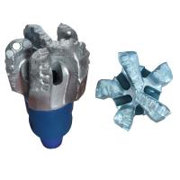 China Borehole Rock Drilling 165mm PDC Drill Bit With Fixed PDC Cutters And Hard Facing On Steel Body for sale