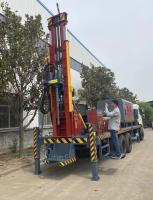 China Truck Mounted HOWO 6x4 Water Well Drilling Rig Machine Air Compressor for sale