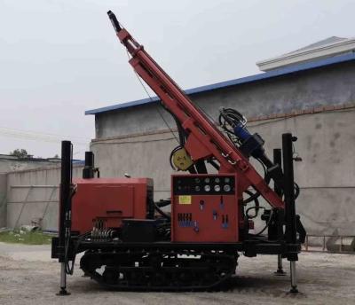 China Portable 180m Deep Water Well Drill Rig Machine Gl-180r Crawler Hydraulic for sale