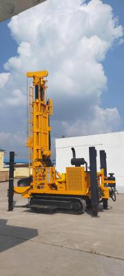 China Soft Formation Hard Rock Drilling Machine 400m Deep Project Crawler for sale