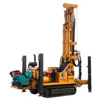 China 400m Diesel Power Crawler Water Well Drilling Rig For Drilling Projects for sale