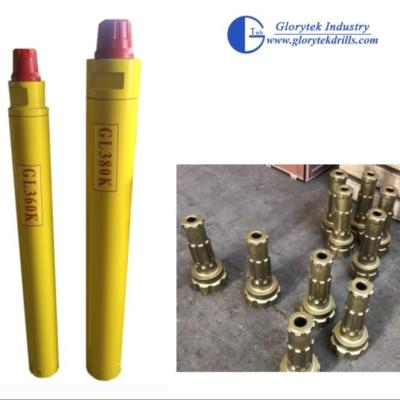 China DHD360 Borehole Hard Rock Dth Drilling Hammer With Drill Bits for sale