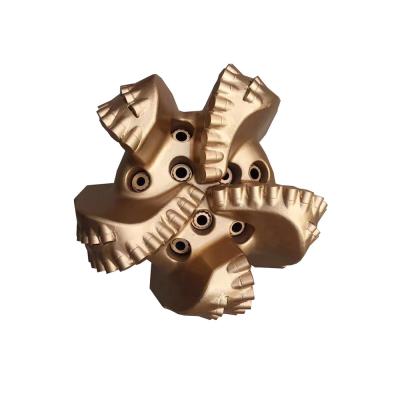 China 5 Blades Polycrystalline Diamond Compact Pdc Bits Drill Rock 15 Inch for sale