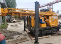 China 330m Crawler Pneumatic Rotary Water Well Drilling Rig Air Compressor Water Well Drill Machine for sale