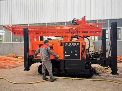 China 600m Drilling Depth Top Hammer Hydraulic Water Well Drill Rig For Construction for sale