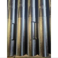 China 114mm Carbon Steel Water Well Drilling Pipe Black RTD69 Water Well Drill Rod In 6090mm Length for sale