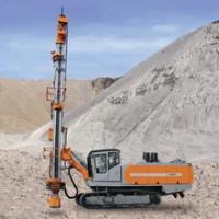China D480A Air Compressor On Board Heavy Duty Rock Drill Rig 35m Maximum Hole Depth for sale
