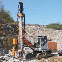 China Integrated Air Hammer DTH Surface Drill Rig Machines with Built-in Air Compressor for sale