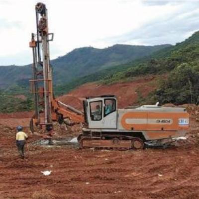 China Rock Drilling Fully Hydraulic Integrated Down The Hole Drill Rig Machines For Mining for sale