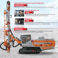 China Full Hydraulic Crawler Chassis Integrated DTH Surface Drill Rig Machines for Ore Mining for sale