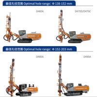 China Integrated Hydraulic Fully Automatic DTH Surface Rock Blasting Drill Rig Machines for sale