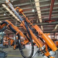 China 152-203mm Hole Range Surface Integrated Rock Drill Rig With Maximum Hole Depth 35 M And Auto Handling for sale