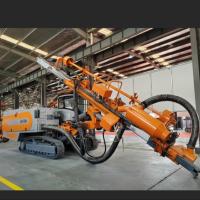 China Gold Mining Surface Integrated Rock Drill Rig For Drilling In Hole Range 152 ‒ 203 Mm And Maximum Hole Depth 35 M for sale