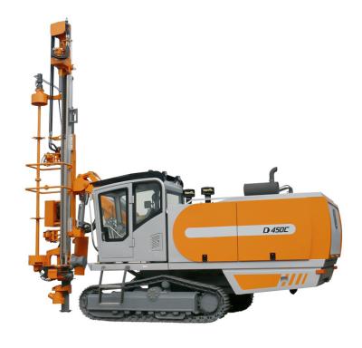 China Gold Mining Drilling Rig Portable Integrated DTH Surface Rock Drill / Drilling Rig For Blasting for sale