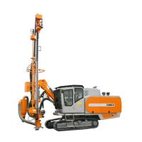 China Full Hydraulic DTH Surface Rock Drill Rig For Quarries / Blasting Hole Drilling Contractors for sale