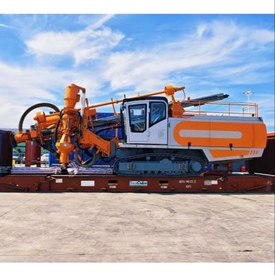 China Open Pit Mines Blast Hole Drilling Rig Machines With Air Compressor Built-in Design Good Price for sale