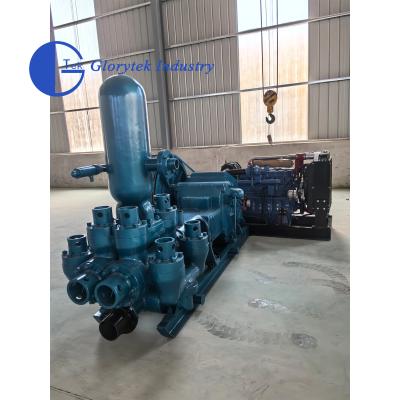 China BW850/5 Horizontal Double Cylinder Reciprocating Double Action Piston Pump for sale