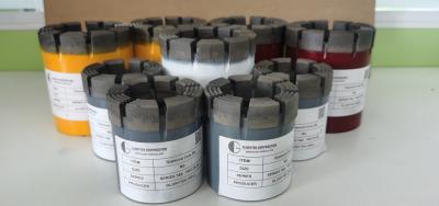 China Full-Specification BQ/NQ/HQ/PQ Wireline Coring Diamond Core Bits with Long Life for Mining Exploration for sale