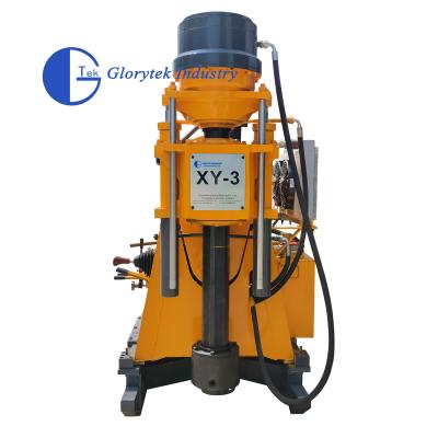 China XY-3 Core Drilling Rig with 600m Drilling Depth, 96mm Spindle Inner Diameter, and 3000kg Lifting Capacity for Geological Exploration for sale