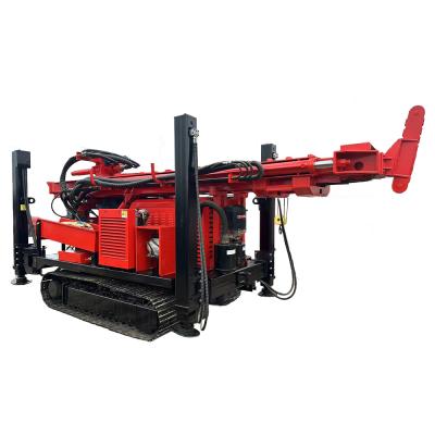 China GL350S Fully Hydraulic Track Mounted Water Well Borehole Drill Rig for 350m Depth Drilling for sale