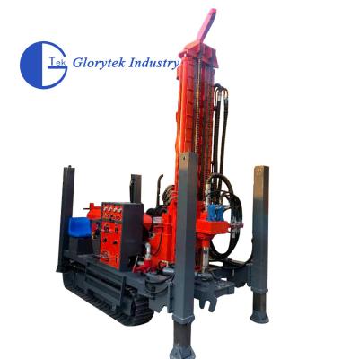 China Fully Hydraulic 200m Depth Borehole Drill/Drilling Rig Machines with Crawler Chassis for sale