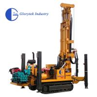 China Full Hydraulic Crawler Chassis Borehole Drill/Drilling Rig 400m Depth for sale