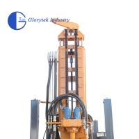 China Full Hydraulic GL180R Rubber Crawler Type Water Well Drill/Drilling Rig For 180m Depth for sale