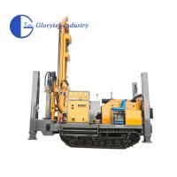 China High-Performance GL180R Rubber Crawler Borehole Water Well Drill Rig for sale