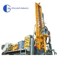 China Full Hydraulic Truck Mounted Type Borehole Water Well Drill/Drilling Rig, 500m Depth, 105-350mm Hole Diameter for sale