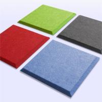 China Polyester Fiber Sound Proof Panels 12mm 24mm for Hotel Sound Absorption for sale