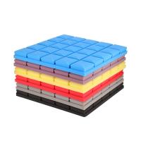 China Acoustic Foam Sound Panels 50x50x5cm Self-Adhesive Mushroom Shape Soundproofing Sponge for sale