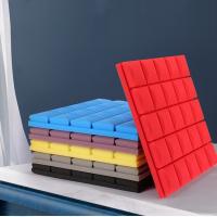 China Acoustic Foam Sound Panels 50x50x5cm Self-Adhesive Mushroom Shape Soundproofing Sponge for sale