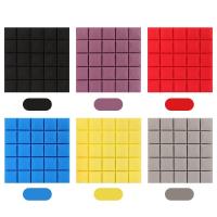 China Acoustic Foam Sound Panels 50x50x5cm Self-Adhesive Mushroom Shape Soundproofing Sponge for sale