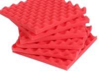 China White Black Soundproof Polyester Fiber Acoustic Panel 1200x600mm for Office Sound Absorption for sale